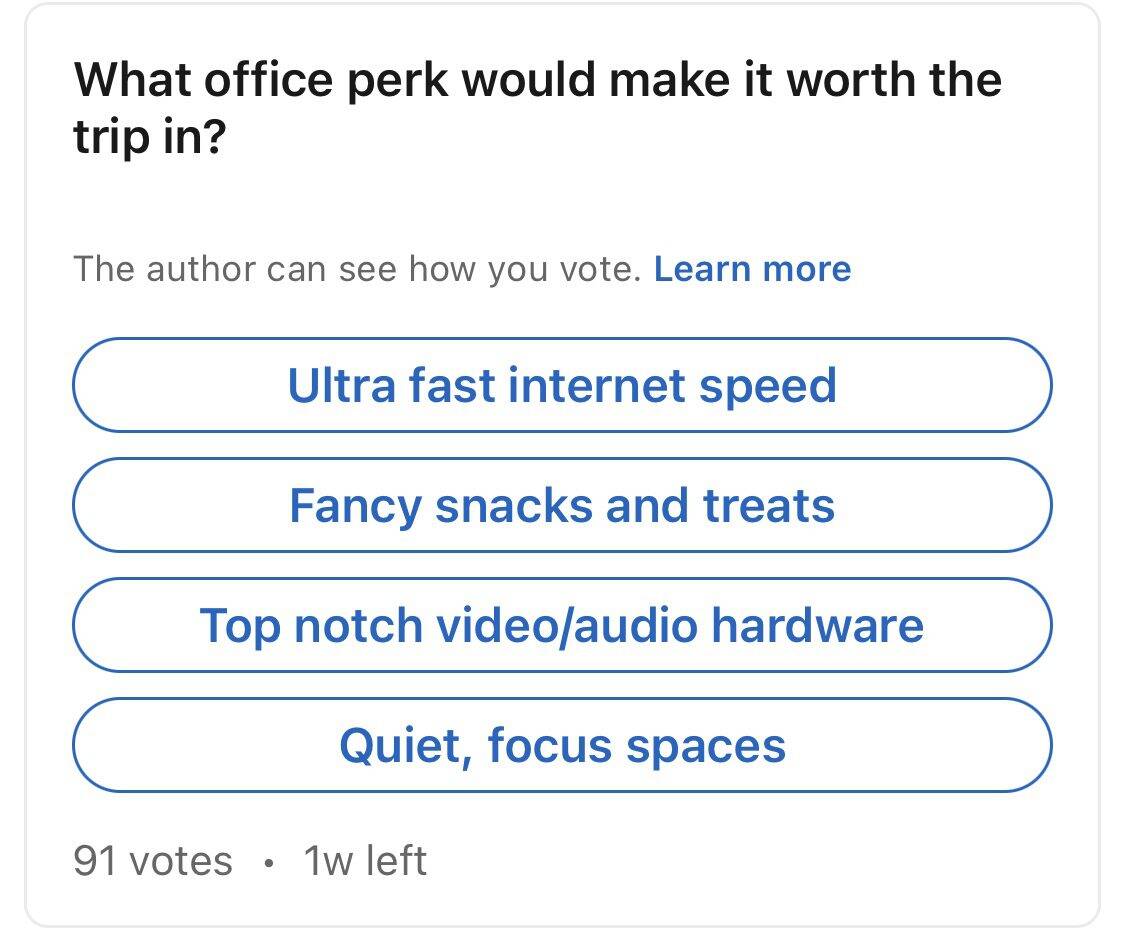 What Office Perks Would Make the Commute Worth It? - OfficeRnD