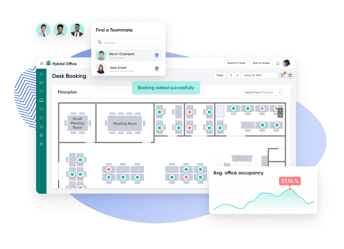 What is a desk booking system - OfficeRnD