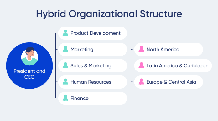The Hybrid Organizational Structure Explained [2024]